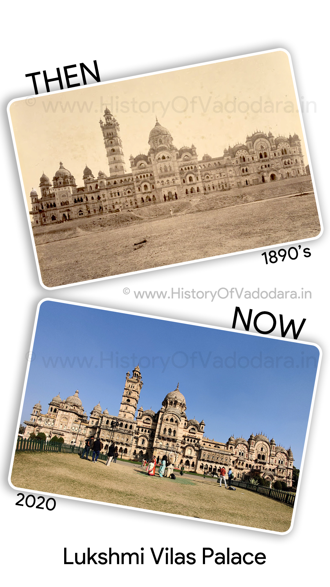 Then & Now | History of Vadodara - Baroda
