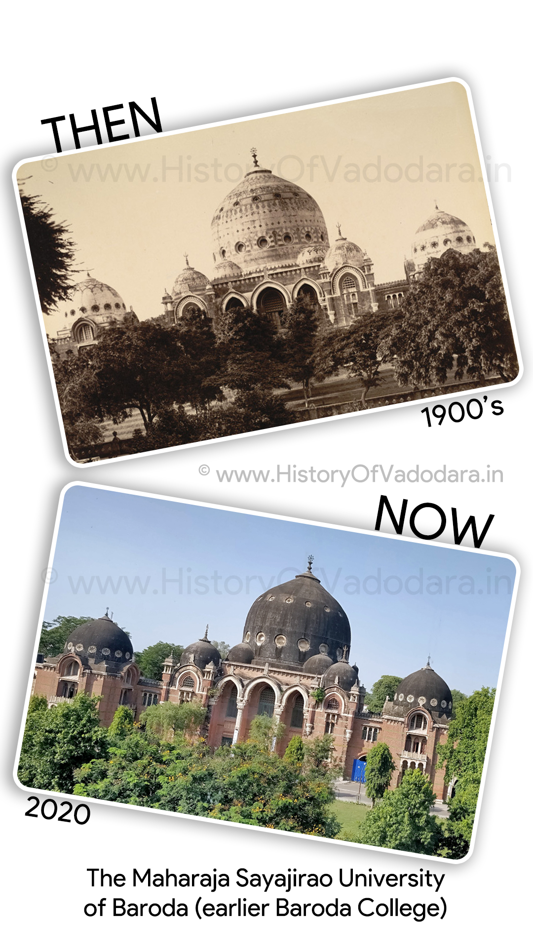 Then & Now | History of Vadodara - Baroda