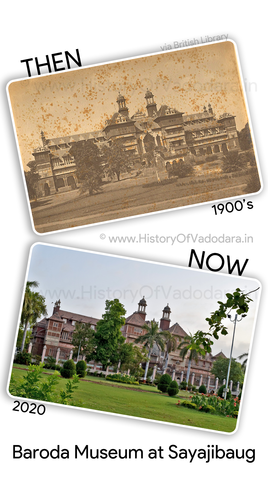 Then & Now | History of Vadodara - Baroda